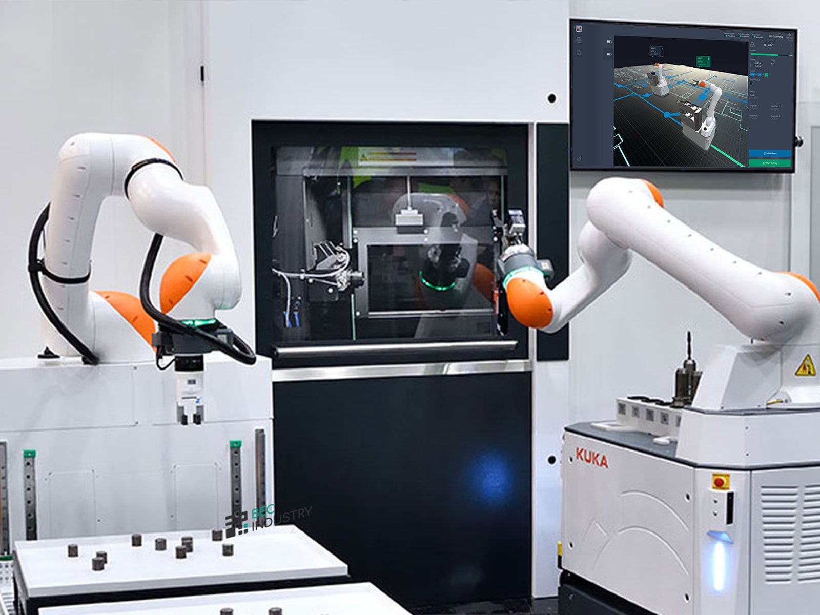 Mobile Manipulator & High-Payload AMR – BEC Robotics | KUKA