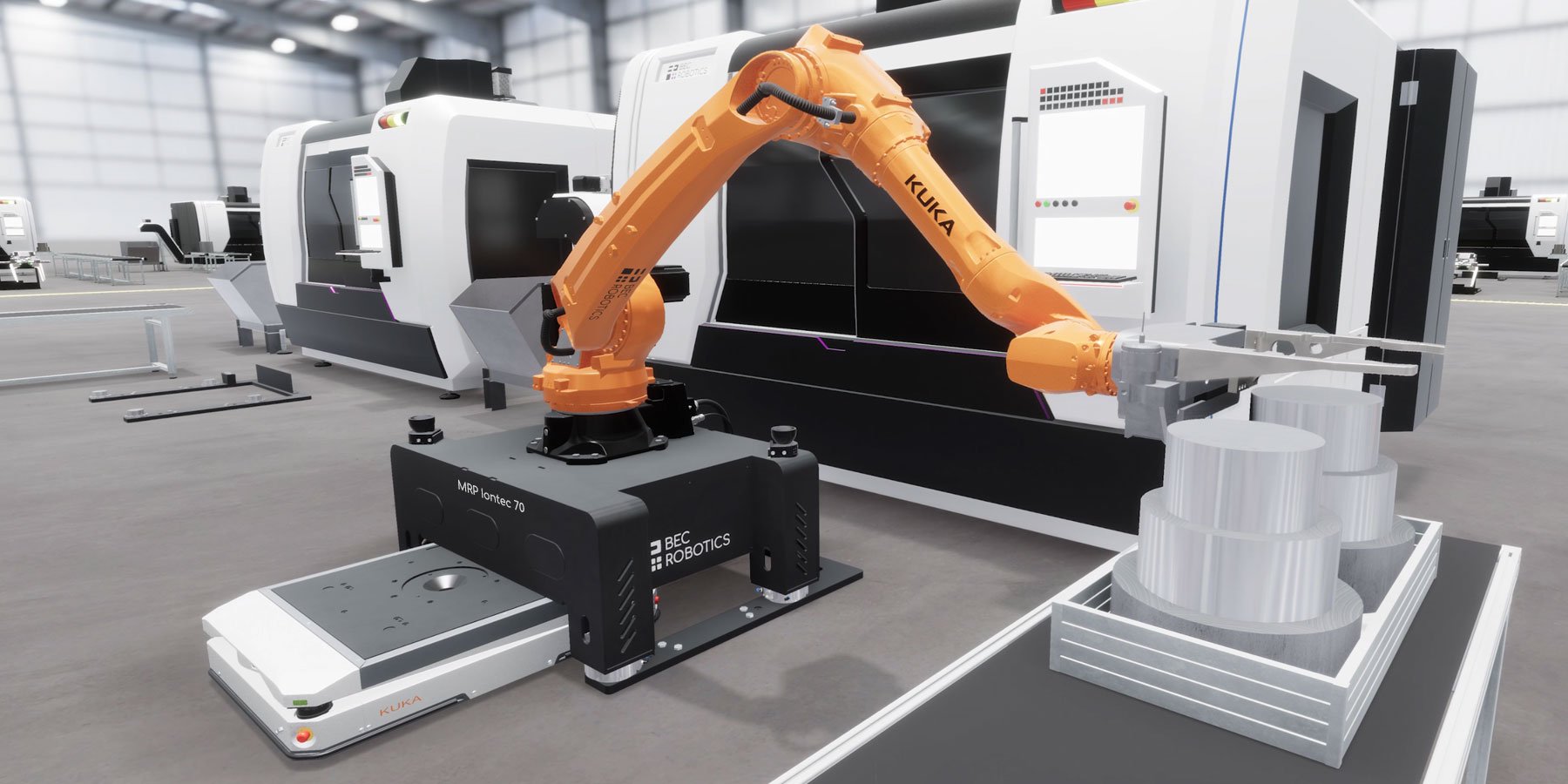 Effiziente Industrieautomation mit Robotiklösungen | BEC Robotics