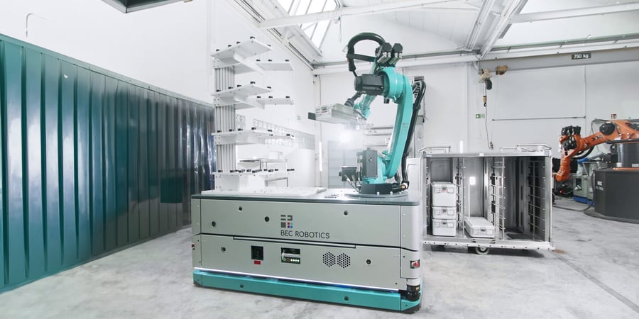 Mobile Manipulator & High-Payload AMR – BEC Robotics | KUKA